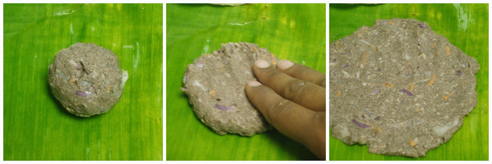 Poornima's Cook Book: Ragi Roti / Ragi Rotti / Spicy Ragi Roti / Finger ...