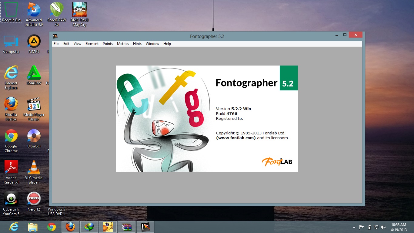 Screenshot di PC saya...