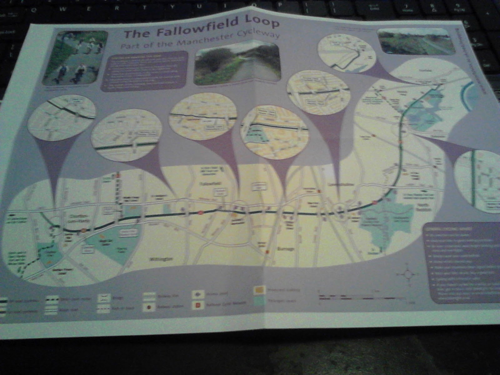 Sarah in training: The Fallowfield Loop