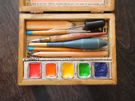 Ken Scott American Frontier Artist: WATERCOLOUR SETS IN VINTAGE TINS ...