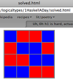 Typed Logic: November 2014 1HaskellADay Problems and Solutions