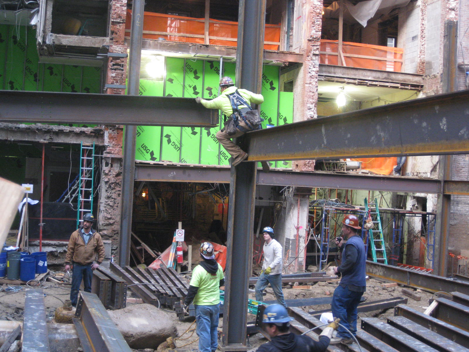 Cranes Arrive, Superstructure Takes Shape