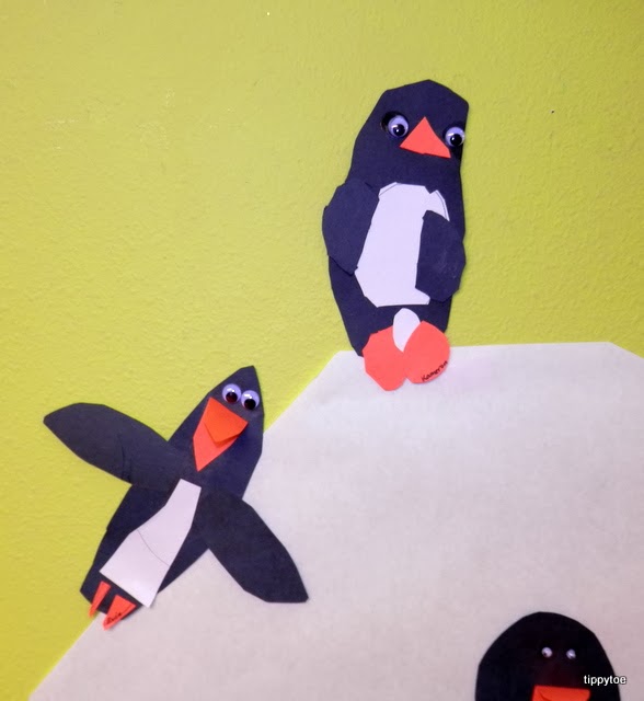 Tippytoe Crafts: Paper Penguins