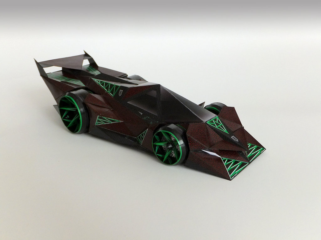 Jaeger Car Papercraft | Paperized Crafts