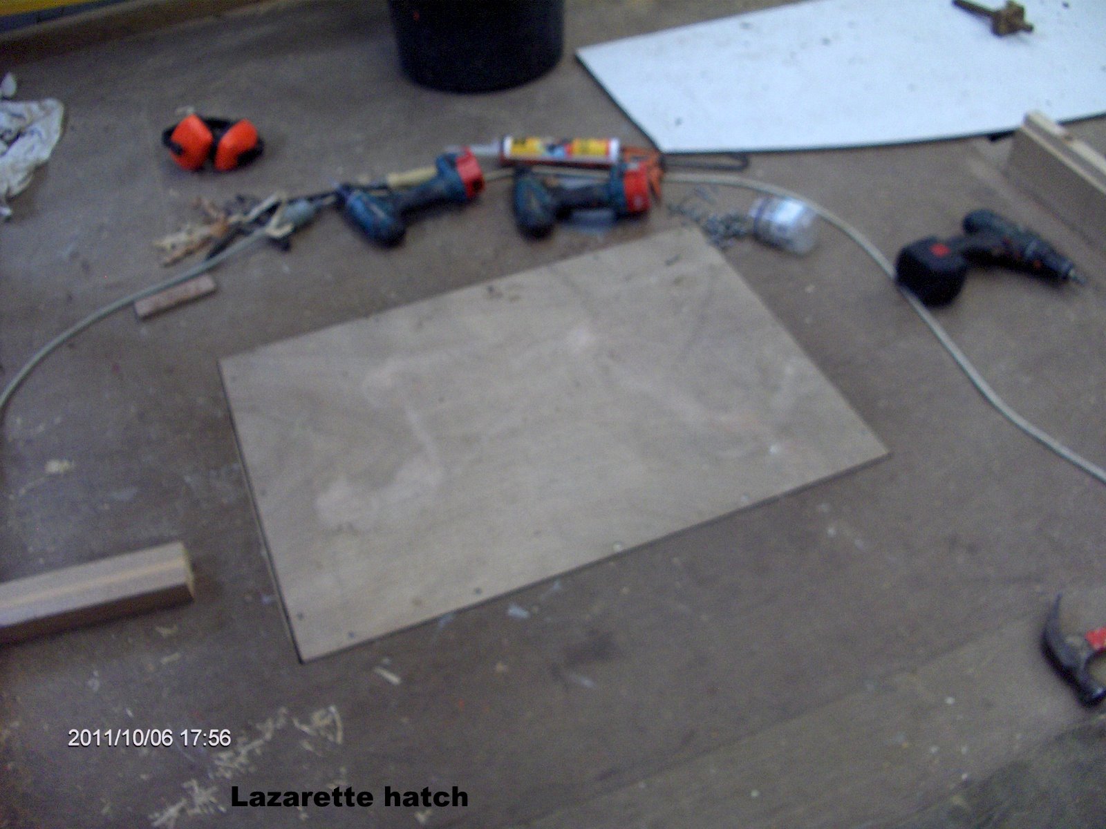 Mason Bay: LAZARETTE HATCH