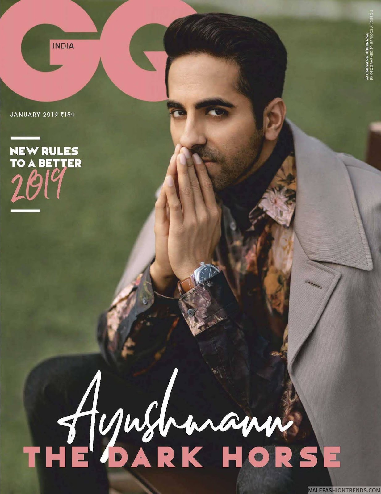 Ayushmann Khurrana para GQ India por Errikos Andreou