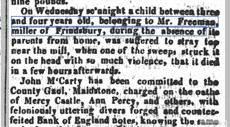 Moments in Time: Millers