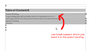 Armando Rodriguez SP11TCA-3: Manual line break