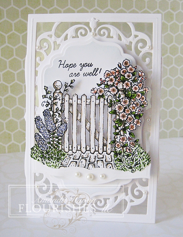 The Occasional Card: Flourishes Release Week : Garden Gate
