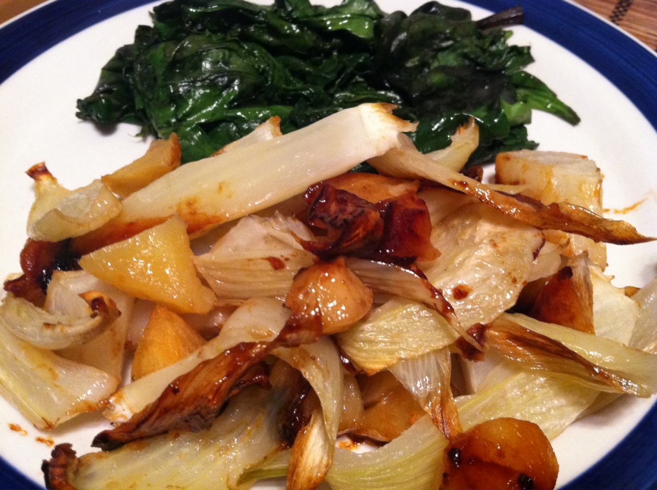 meghan eats local: Roasted American "Feet" (Fennel+Beets)