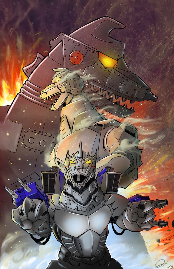 Kaiju Battle: SATURDAY SHOWCASE : Cool Mecha Monster Artwork
