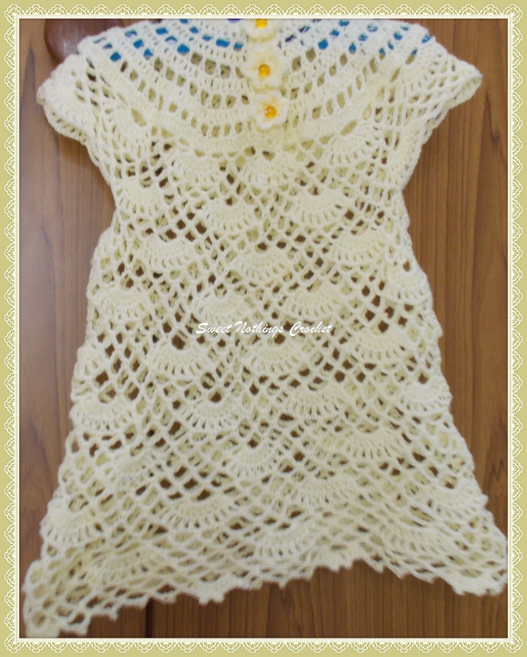 Sweet Nothings Crochet: LOVELY SHELLED GIRL’S DRESS