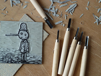 New! Linocut tool sets available here - LinocutBoy