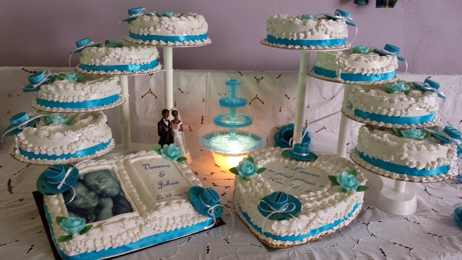 La Pâtisserie de Brunette: Gâteau Mariage Antillais