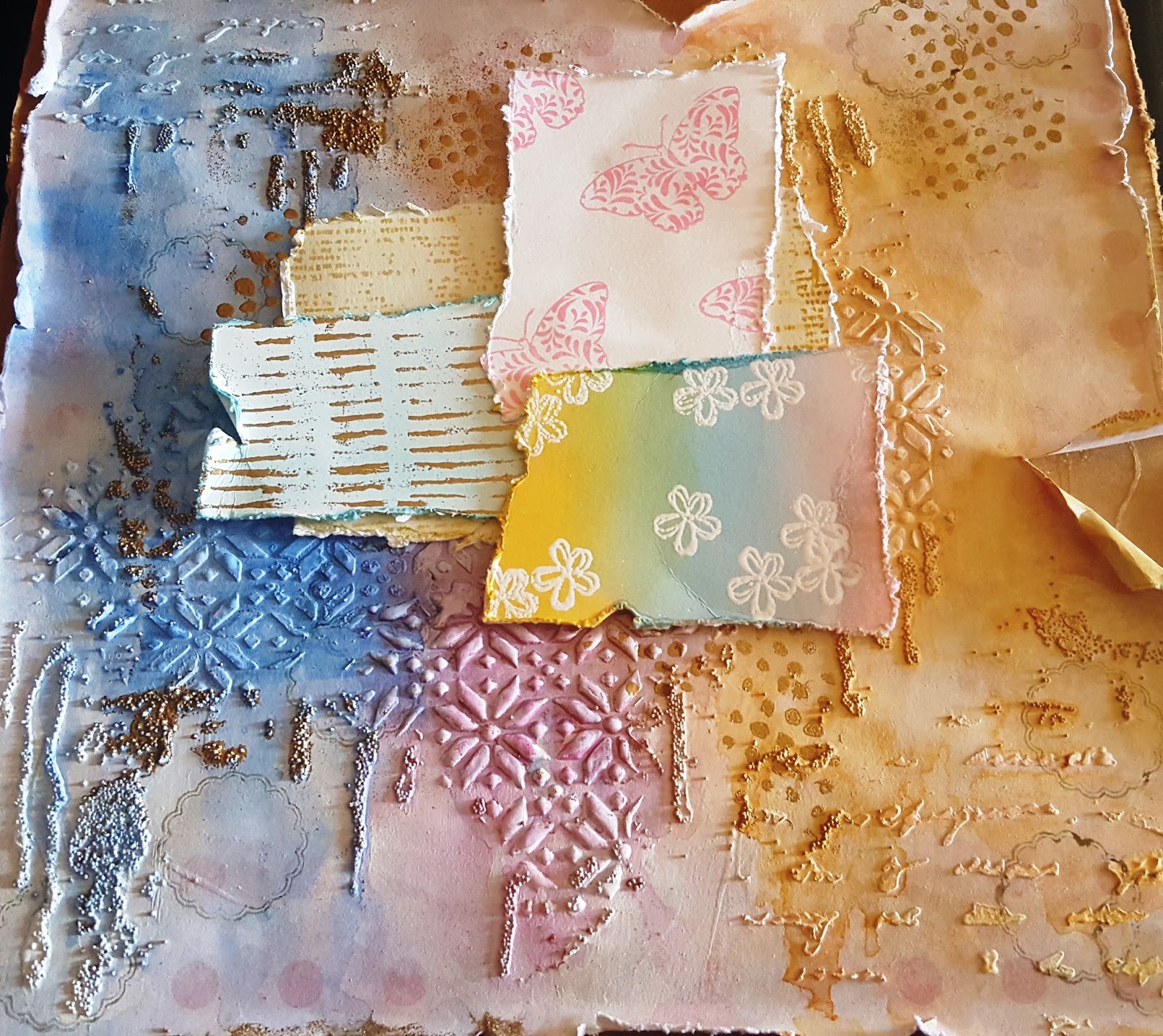 VREnchanted Color, Craft & more....: Love forever - Mixed media layout