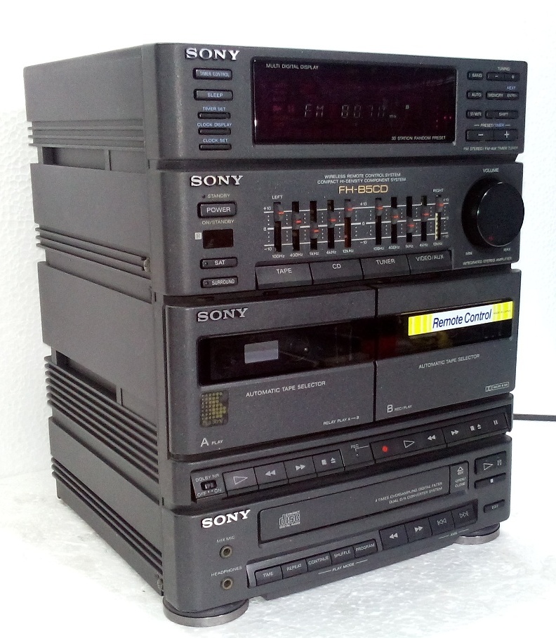 BARANG BARANG ELEKTRIK TERPAKAI DAN RARE: Hifi SONY Model FH-B5CD