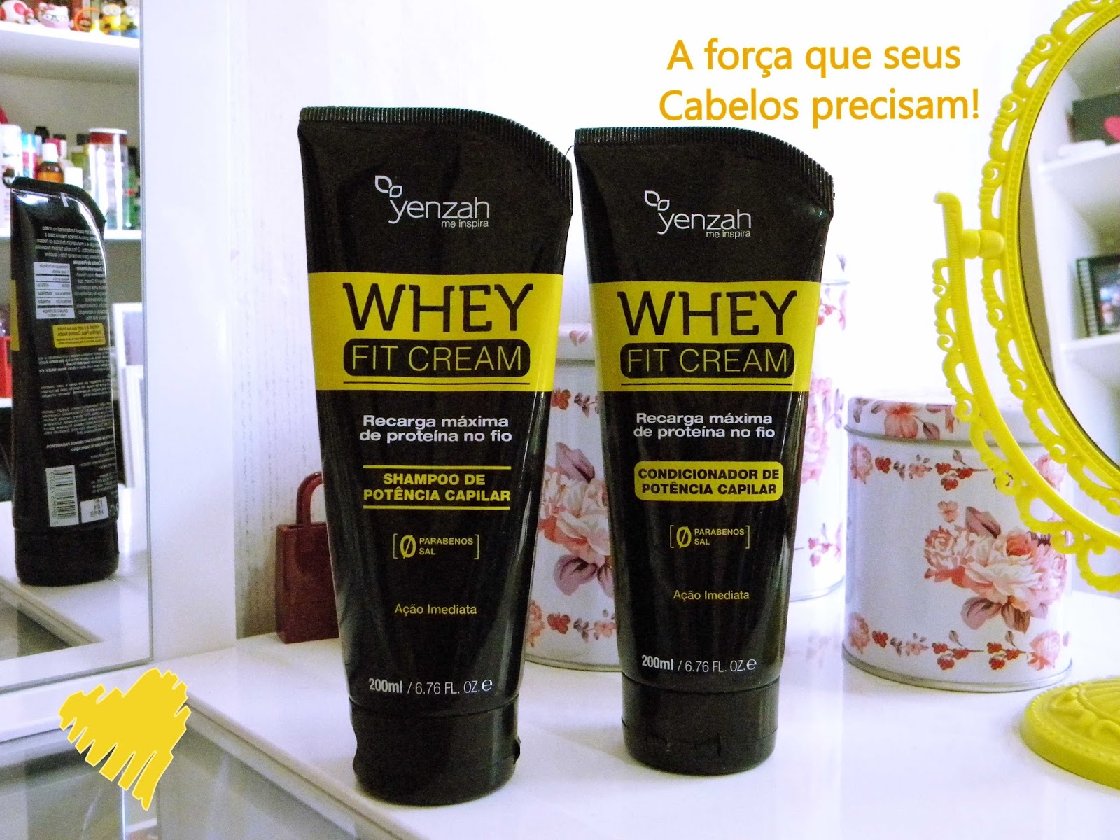 Açucarando: Whey Fit Cream Shampoo e Condicionador Yenzah! | Pimenta de ...