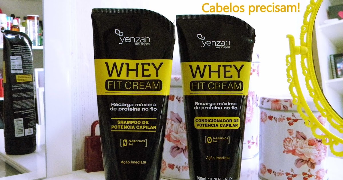 Açucarando: Whey Fit Cream Shampoo e Condicionador Yenzah! | Pimenta de ...