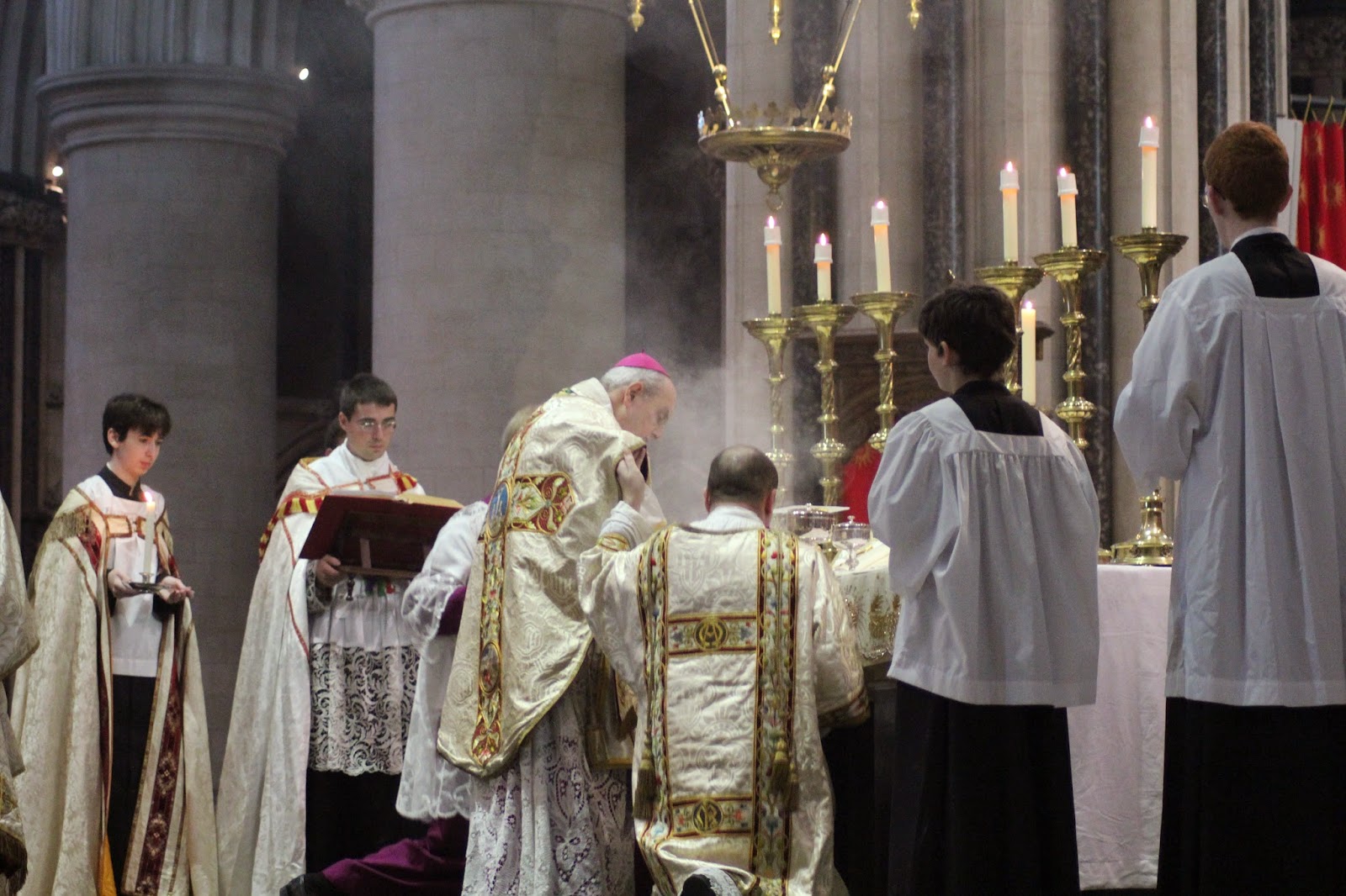 Pontifical High Mass for the Feast of All Saints at Norwich Cathedral ...
