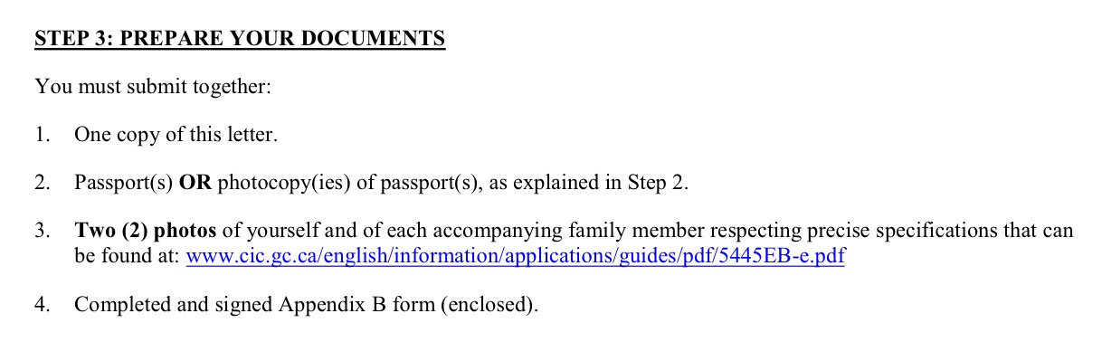 Our Canada Dream Diary: CIC Passport Submission