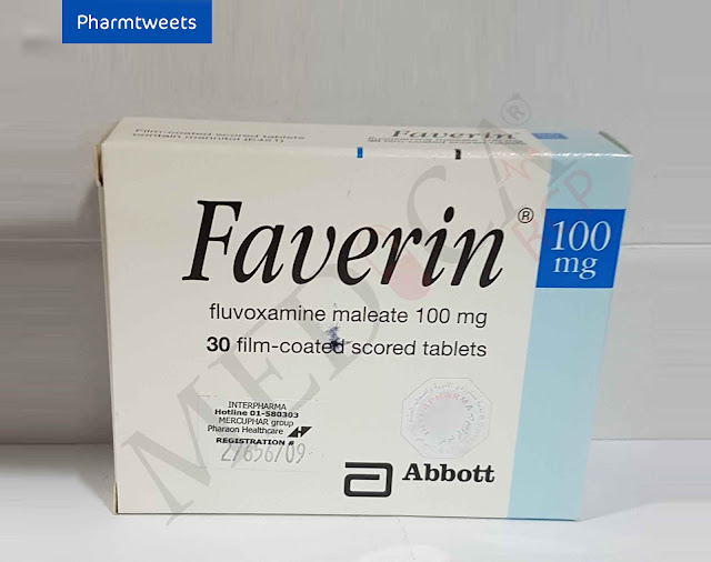 فارم تويت PharmTweets: دواء فافرين Faverin ومادته الفعالة فلوفوكسامين ...