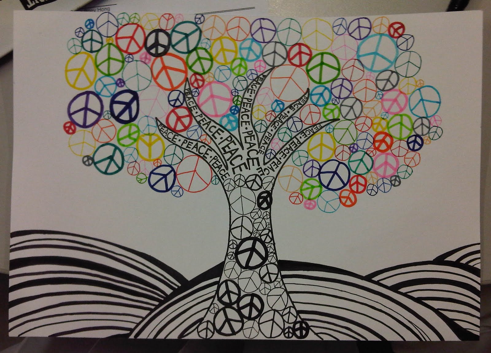 pocket-sized joy: Tree of Peace