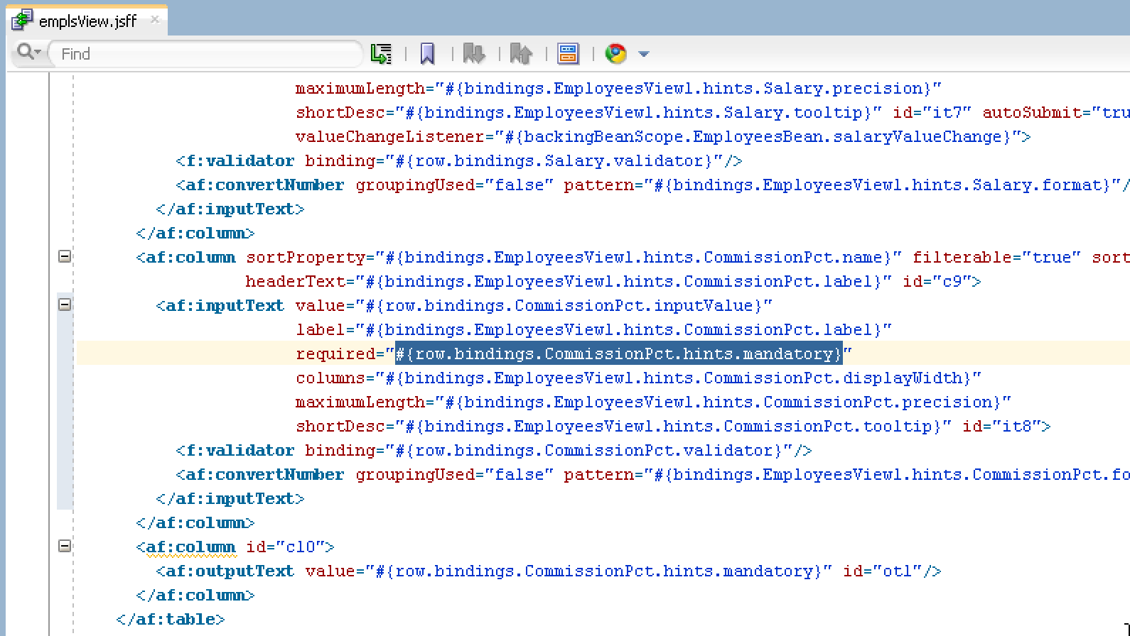 Andrej Baranovskij Blog: Controlling ADF BC Mandatory Attribute ...