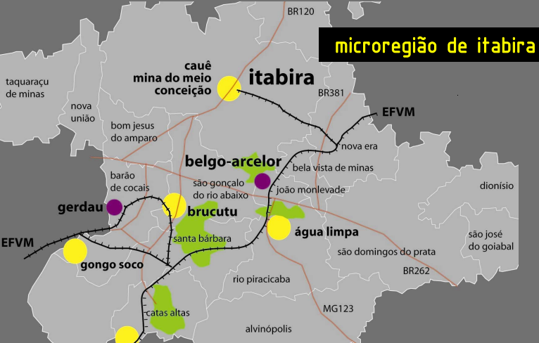 BIBOCA AMBIENTAL : MINA DO CAUÊ - ITABIRA