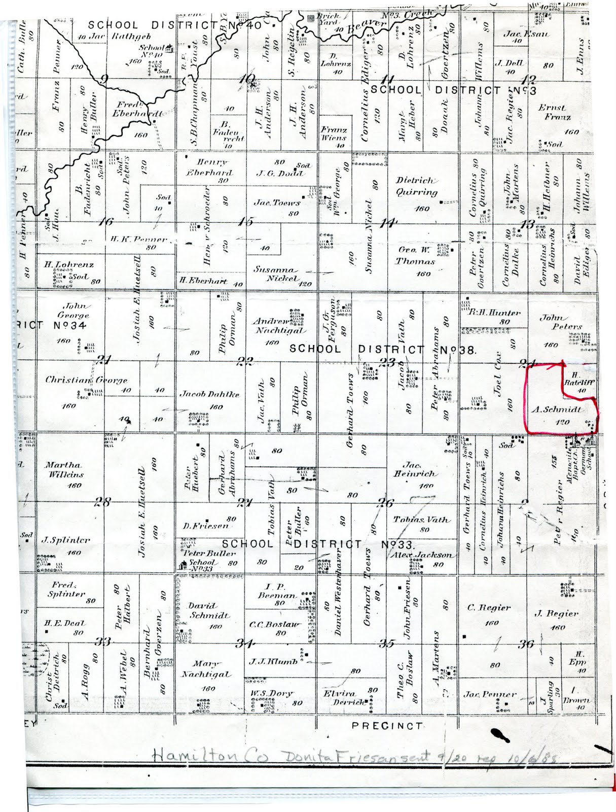 Schmidt-Thesman: Chapter 13 - Henderson, Nebraska 1887-1903