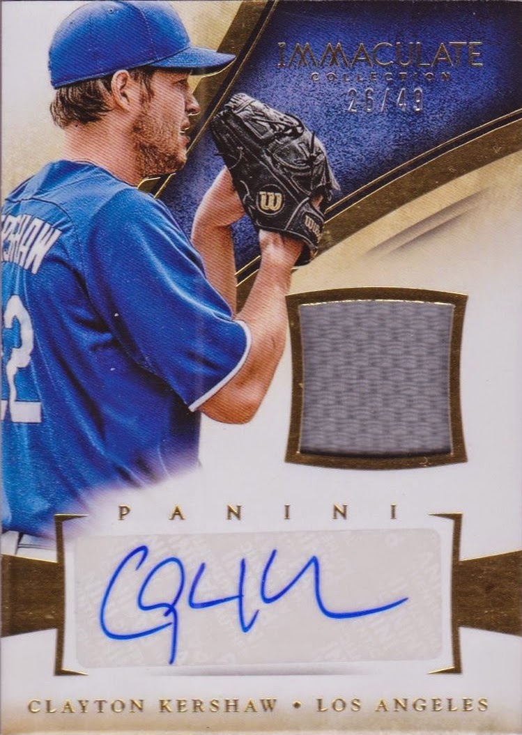 Dodgers Blue Heaven: 2014 Panini Immaculate Baseball - The Dodger ...