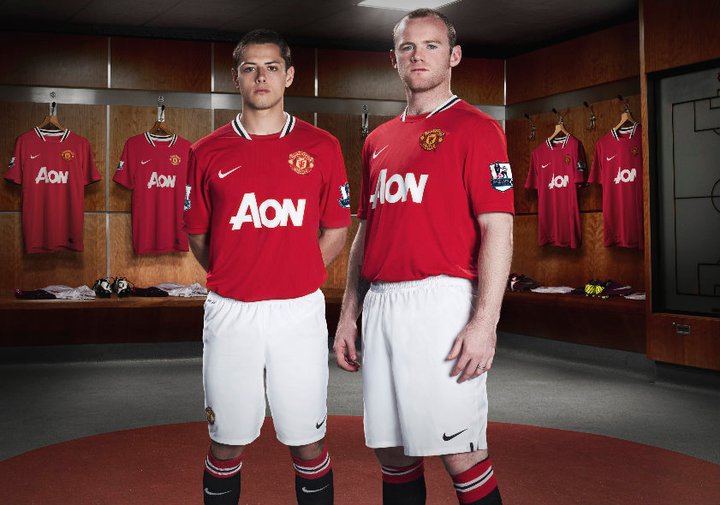 The Manchester United Fanzone .. !!: Manchester United New Home Kit For ...