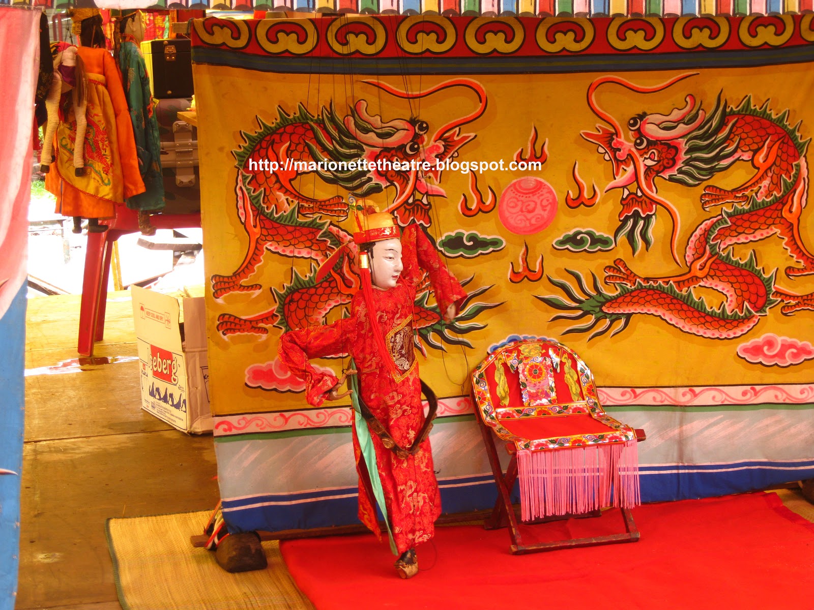 Puppet performance to mark the opening of new Chong Yee temple | Puppet ...