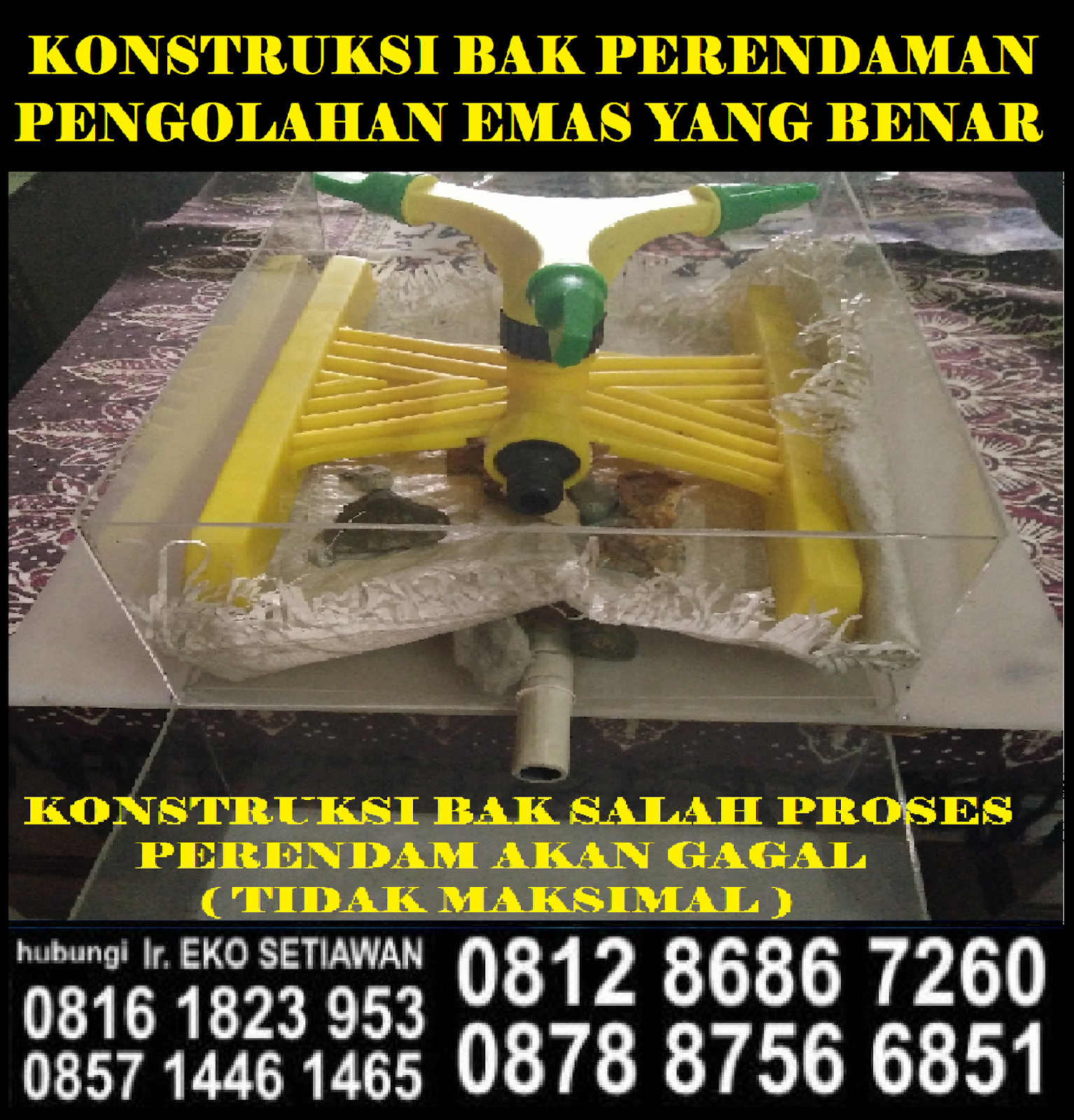 TES CYANIDA: BAK RENDAM PENGOLAHAN EMAS