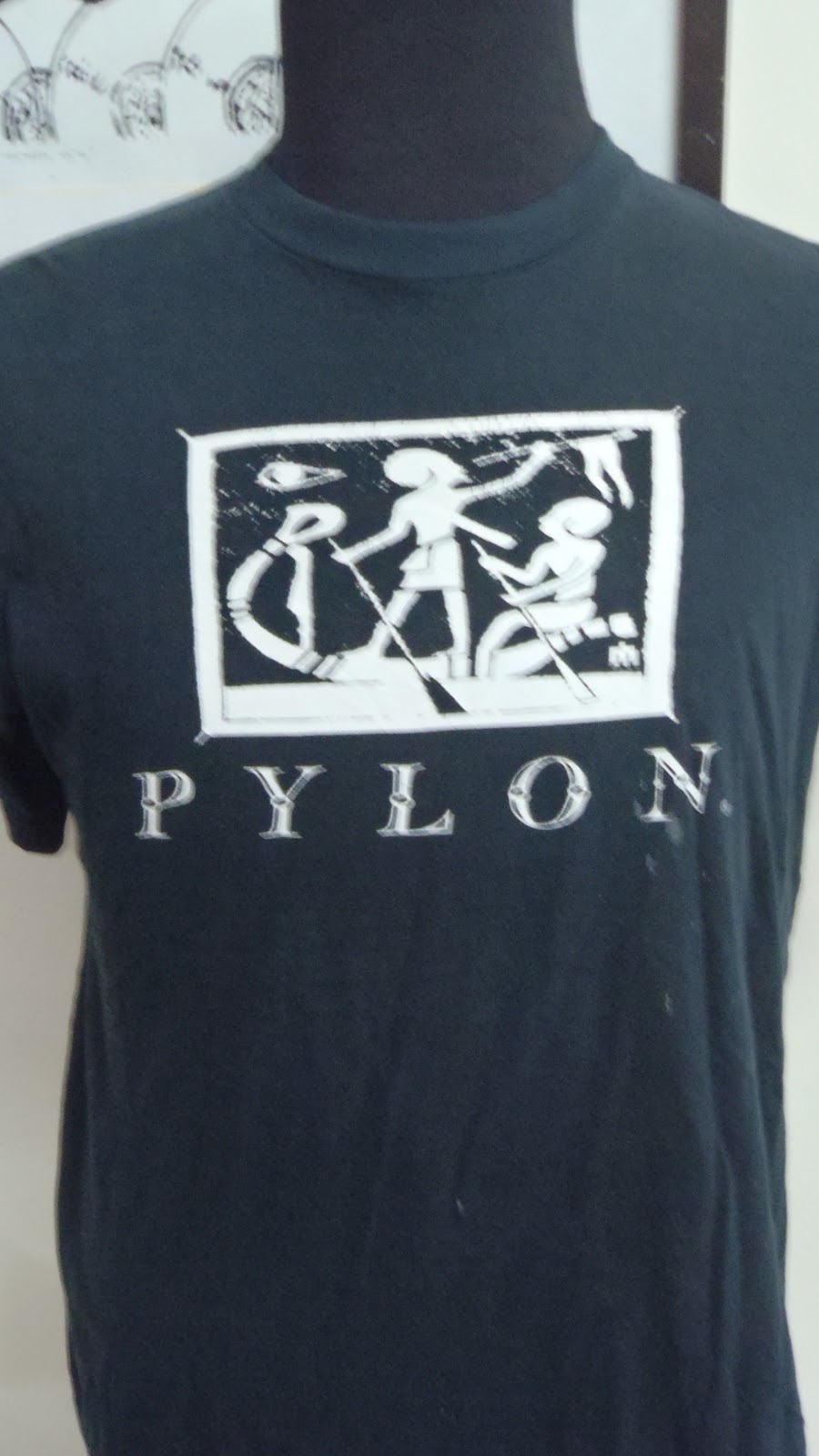 .: pylon band tee shirt