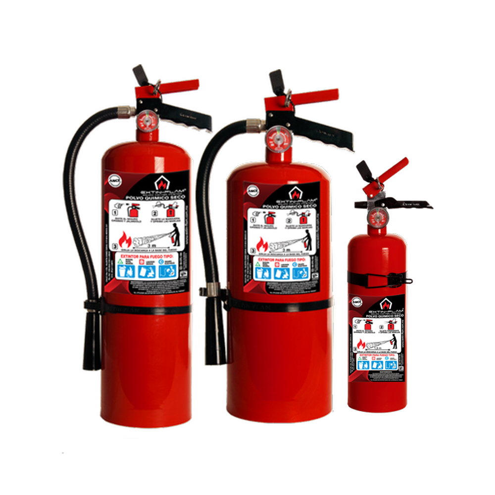 extintores (abc): extintor de polvo químico seco