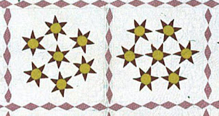 Cloud of Quilt Patterns: Seven Stars in a Circle