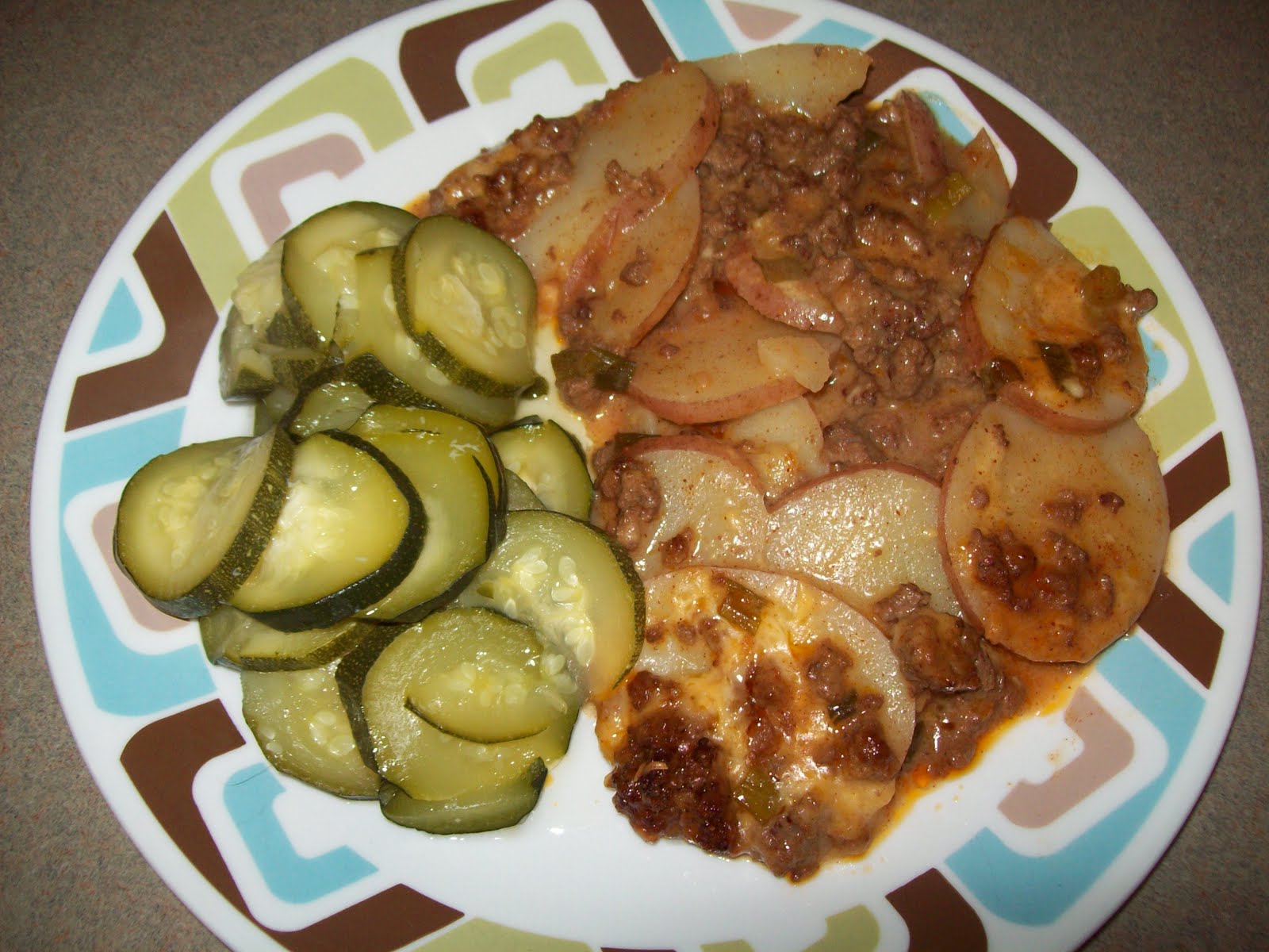 Aprils Homemaking Mexican Potato Layered Casserole