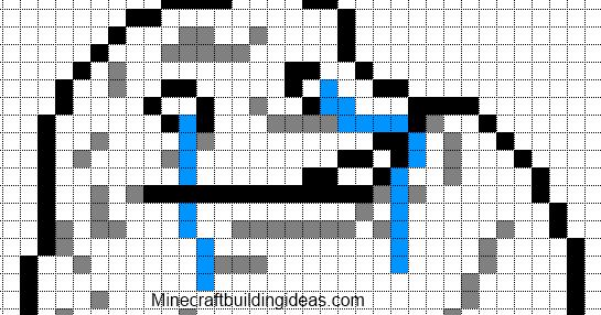 Minecraft Pixel Art Forever Alone