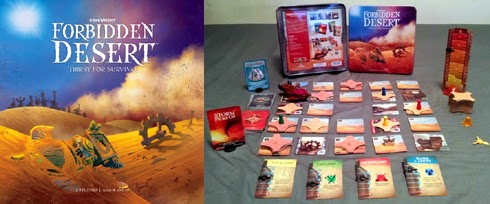 The Nocturnal Rambler: Board Game Review: Forbidden Desert