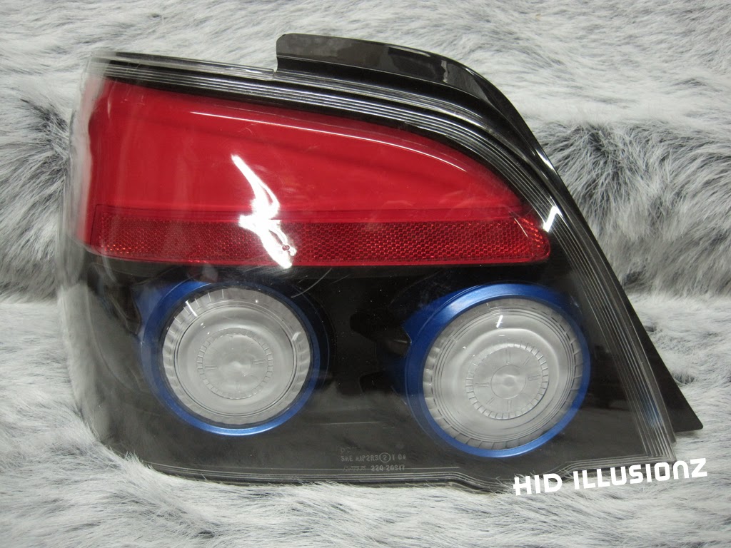 HID ILLUSIONZ: Subaru Impreza WRX STi Custom Sequential LED Tail-Light ...