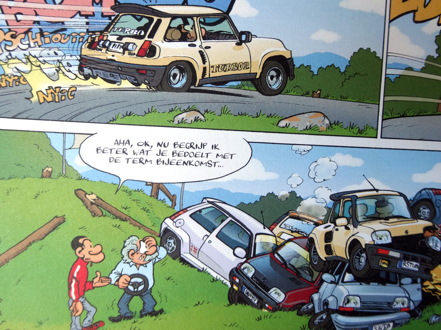 Ze Jacky Touch en holandés. – Escapula Comics