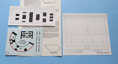 Model Rocket Building: Estes Little Joe II (Small) Build, Part 1, Ebay ...