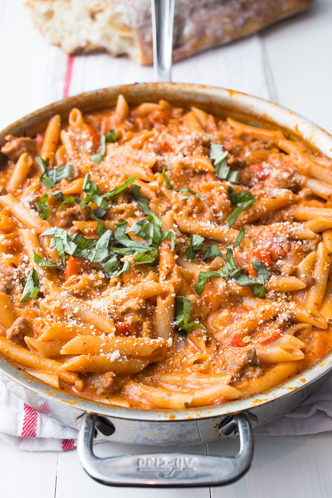The Cook Book: Tomato Cream Pasta