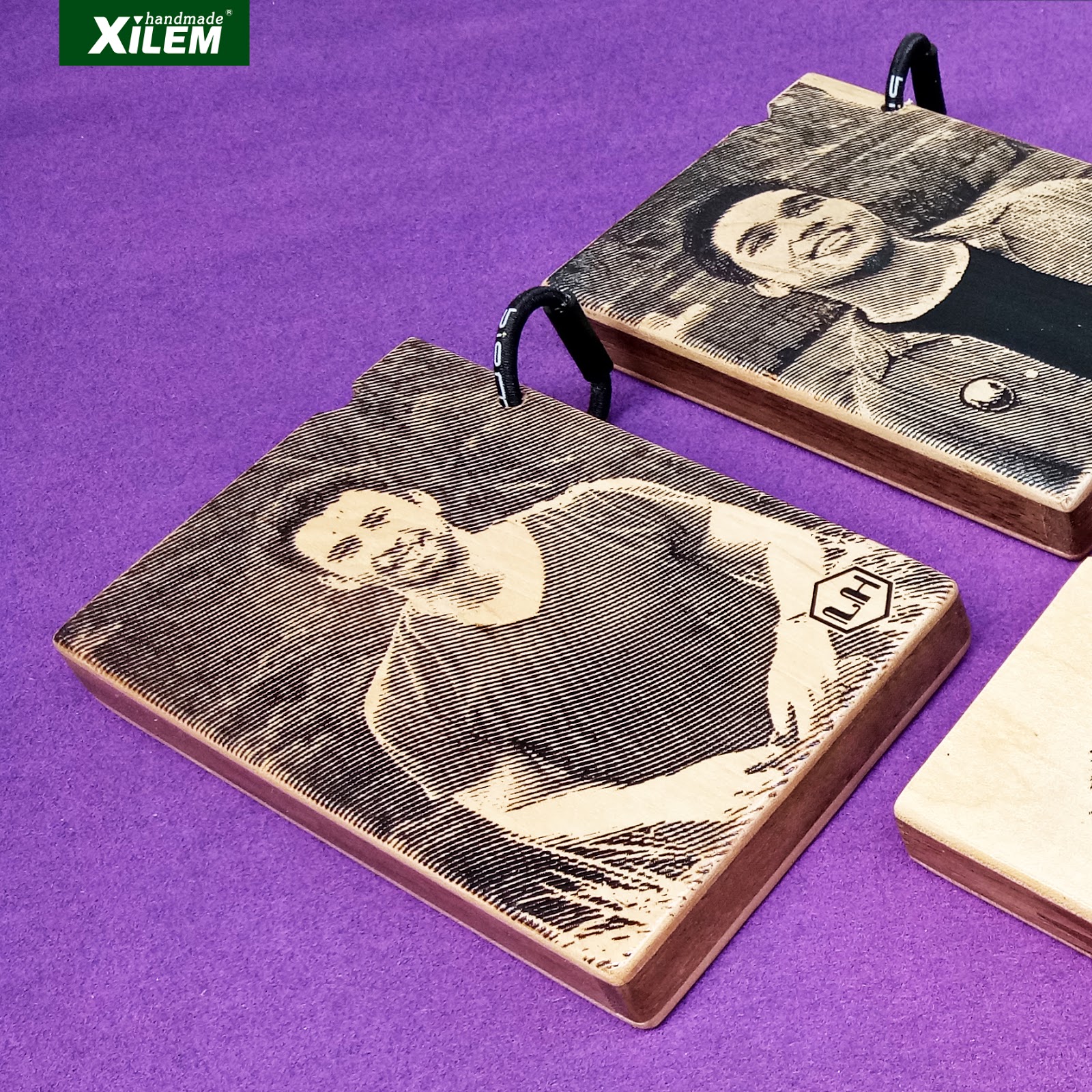 Xilem Handmade: Dompet Kayu, Dompet Kartu Custom Ukir Foto, Bahan :Kayu ...