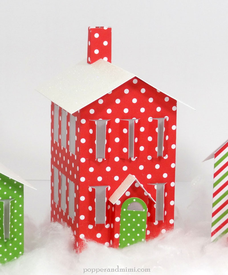Doodlebug Design Inc Blog: Santa Express: Winter Village Houses