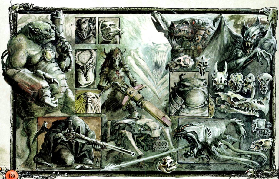 40k Old School Artwork in 6th Edition