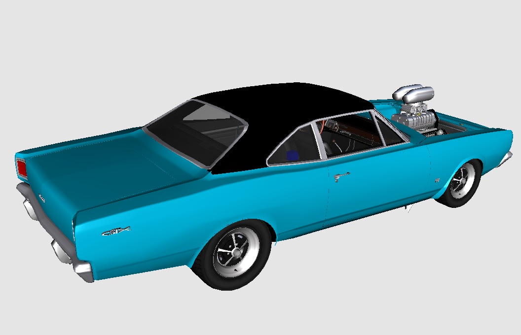 HRS Motorsport: Dodge GTX v8 Supercharger by HRS