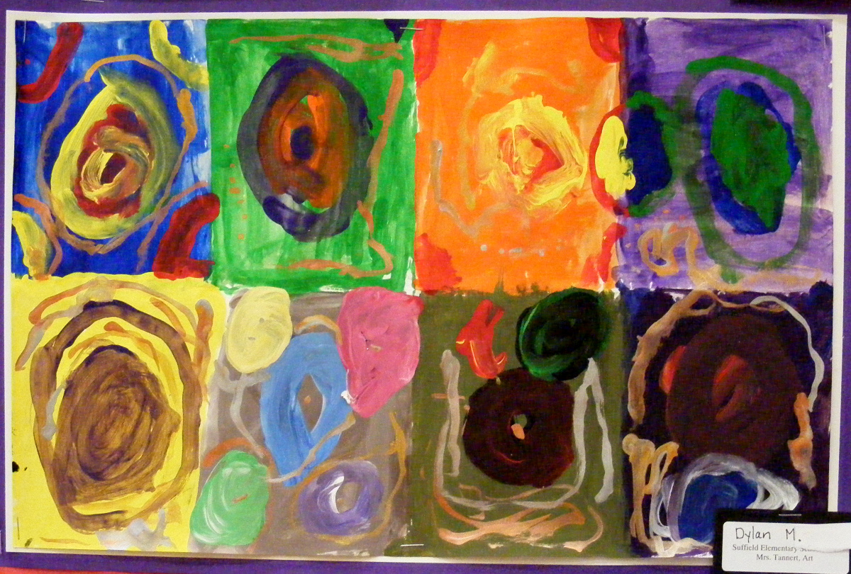 Suffield Elementary Art Blog!: Third Grade Color Theory with Kandinsky