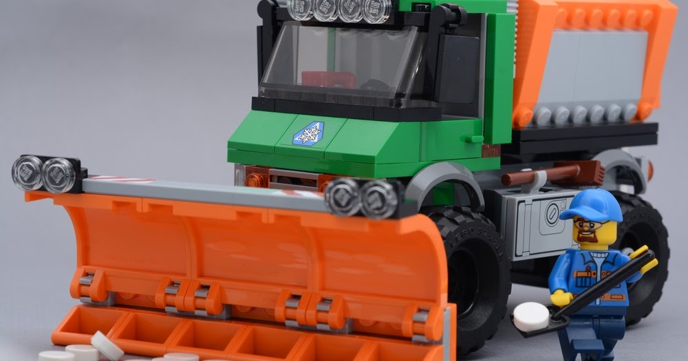 Lego 60083 Snowplow Truck 鏟雪車 開箱報告 - 魯蛇實驗室