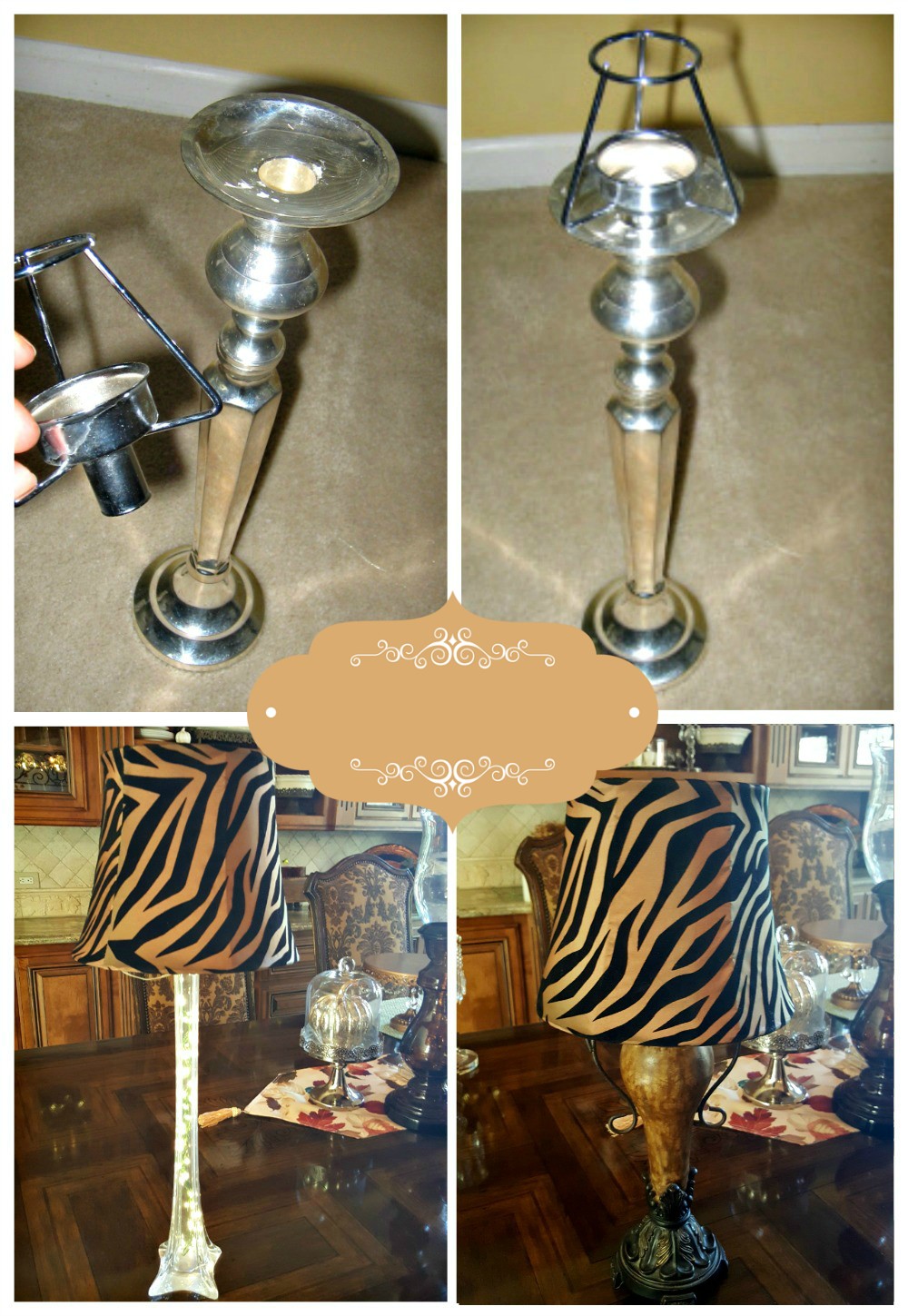 Using Lamp Shades On Your Table | Life and Linda